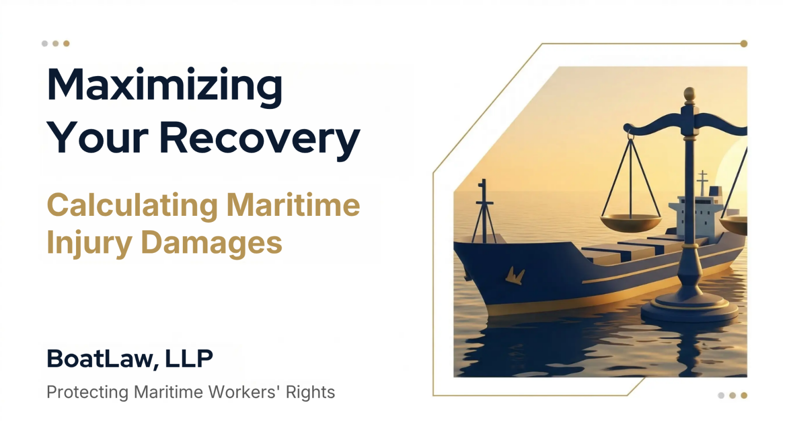 Maritime Injury & Accident Lawyers | BoatLaw, LLP Maritime Attorneys